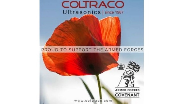 Coltraco Ultrasonics Proud to Sign the Armed Forces Covenant