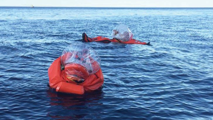 Survival Suit is Thermally Protected Personal Life Raft