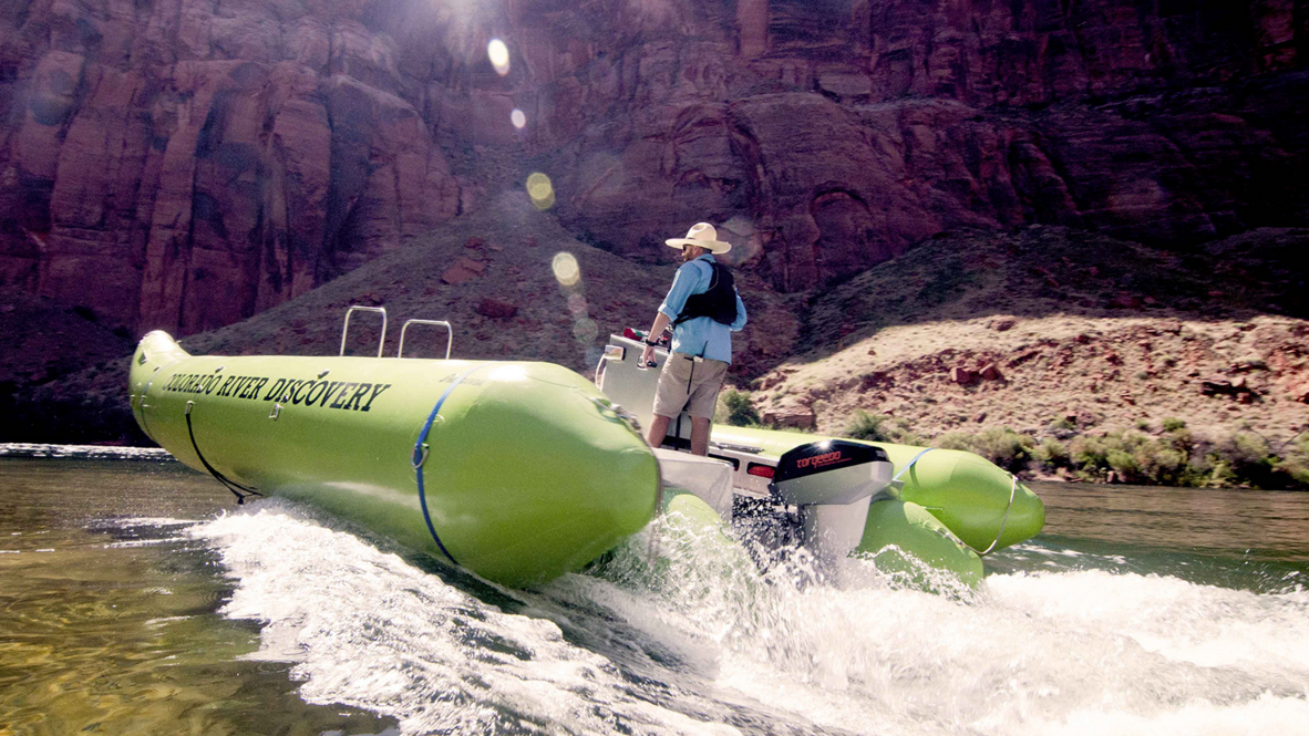Tour Company Powers Raft with Alternative, Green Motor