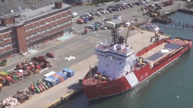 Watch: CCGS Captain Molly Kool Welcomed to Fleet
