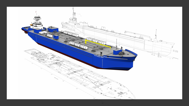 Bristol Harbor Group Designed ATB under Construction