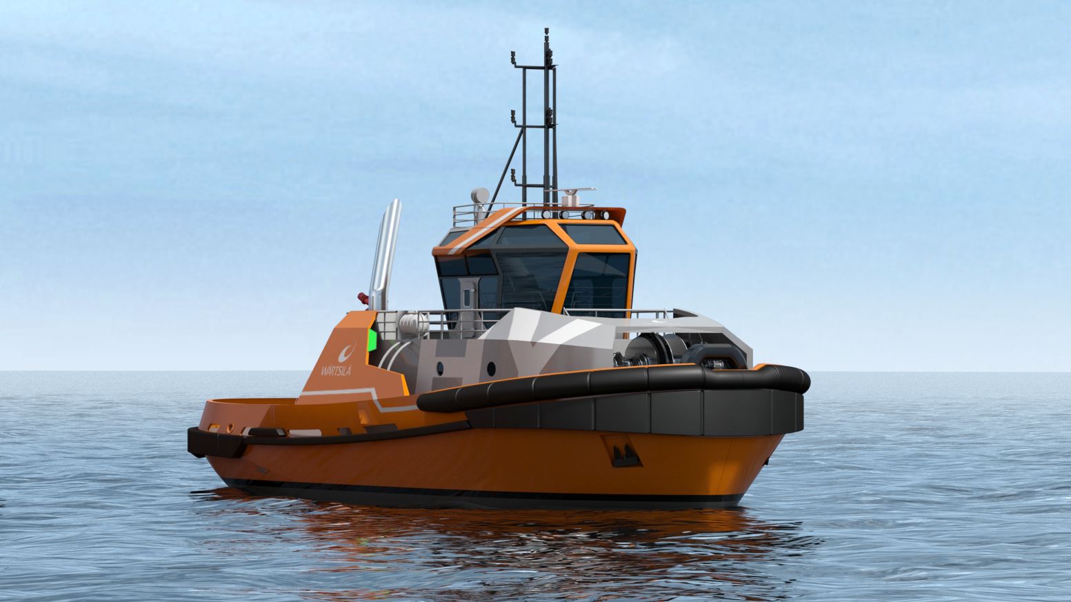 Wärtsilä HY Hybrid Tug Design Launched at Marintec
