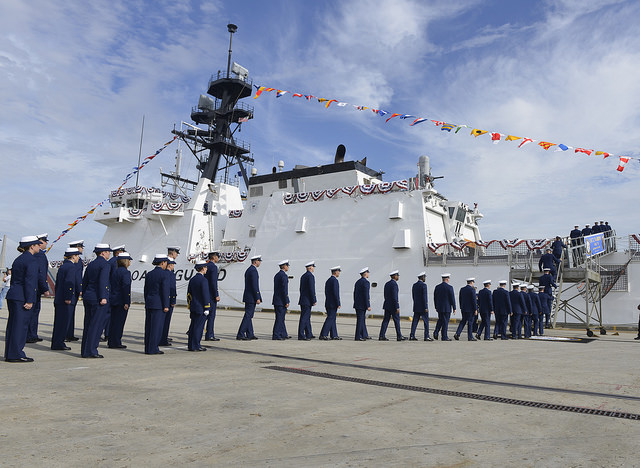 USCG Welcomes Cutter Hamilton to the Fleet